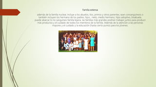 La familia | PPTX