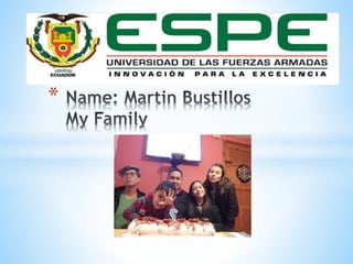 La familia | PPTX