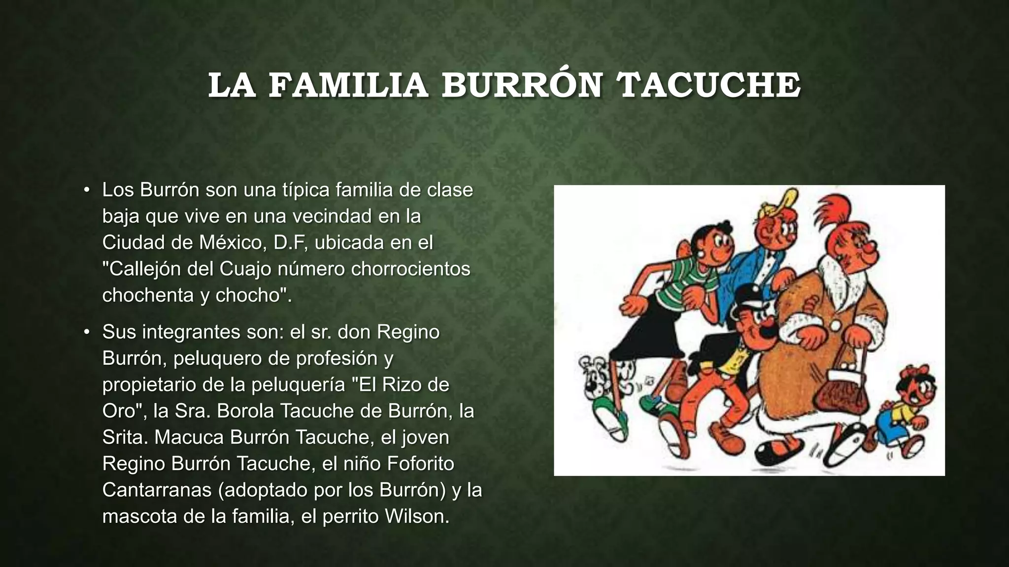 La familia burrón | PPTX