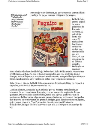 La familia burron descripcion | PDF