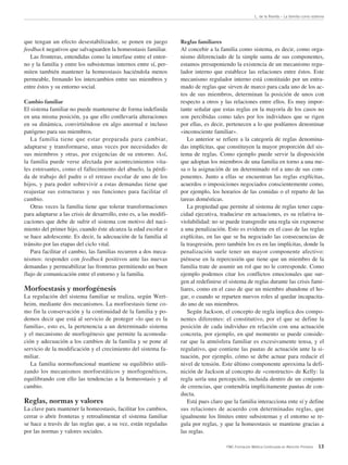 La familia como sistema | PDF