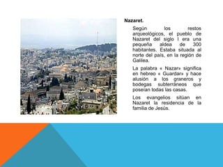 La Familia De Nazaret | PPTX