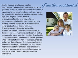 La familia en distintas culturas | PPTX