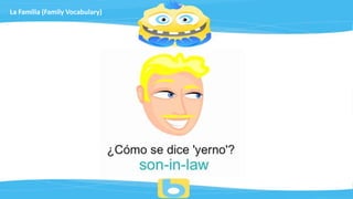 La familia (family vocabulary) | PPTX