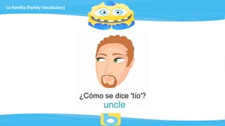 La familia (family vocabulary) | PPTX