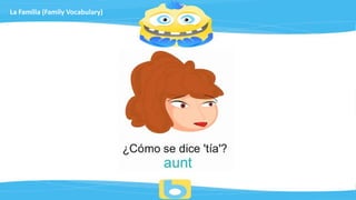 La familia (family vocabulary) | PPTX