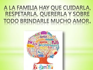 LA FAMILIA POWER POINT | PPTX