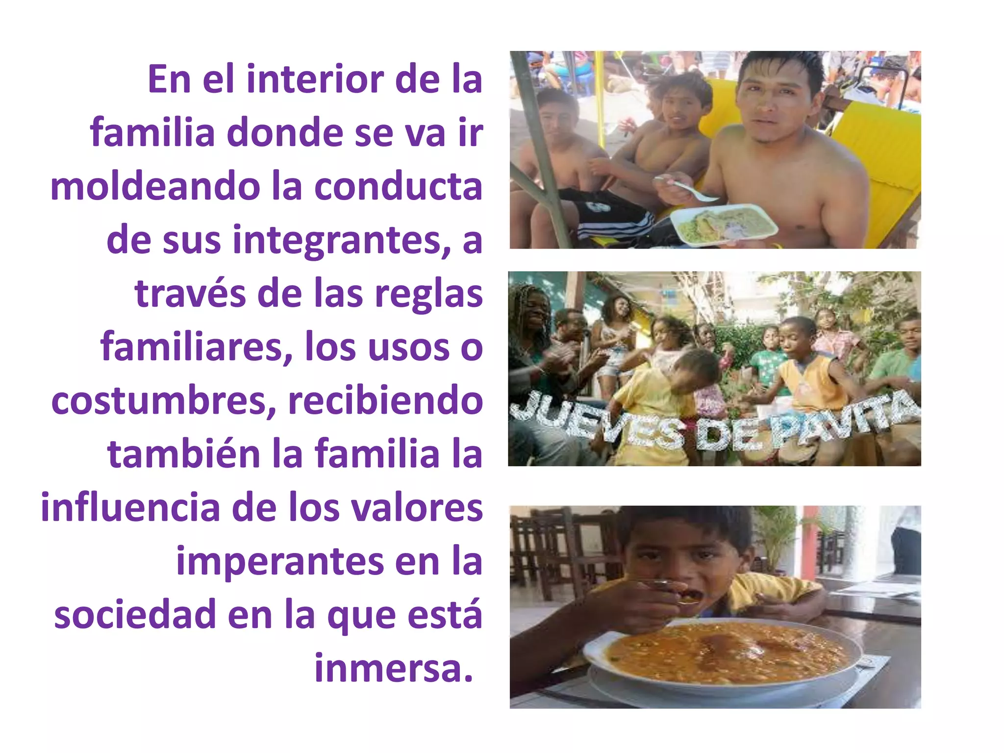 La familia, valores, problemas y la familia peruana | PPT