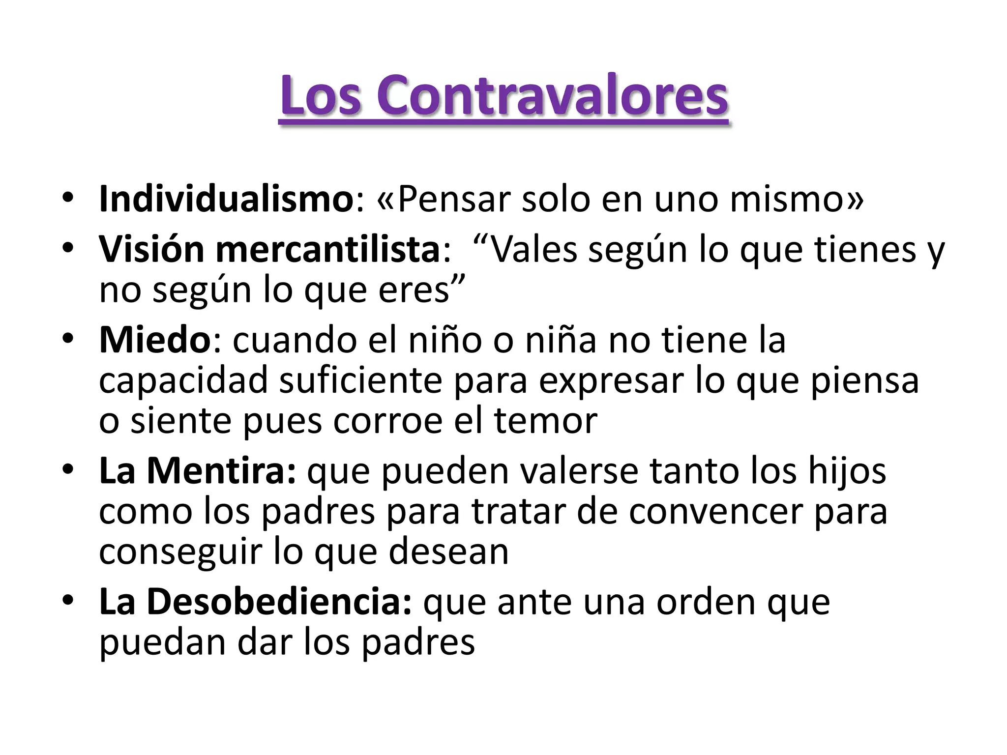 La familia, valores, problemas y la familia peruana | PPT