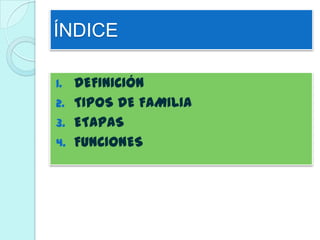 La familia y la comunidad | PPTX