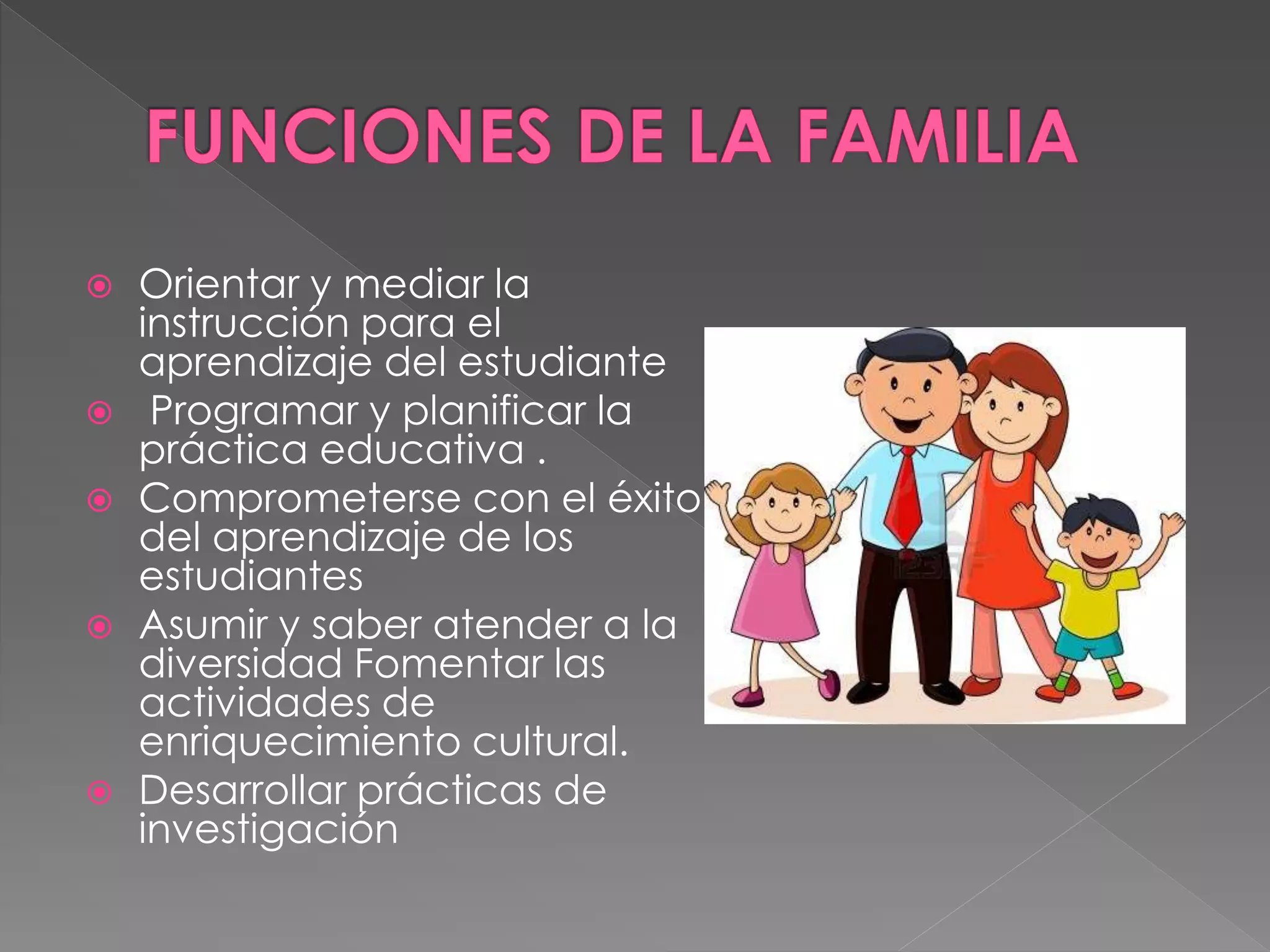 La familia y la escuela | PPTX