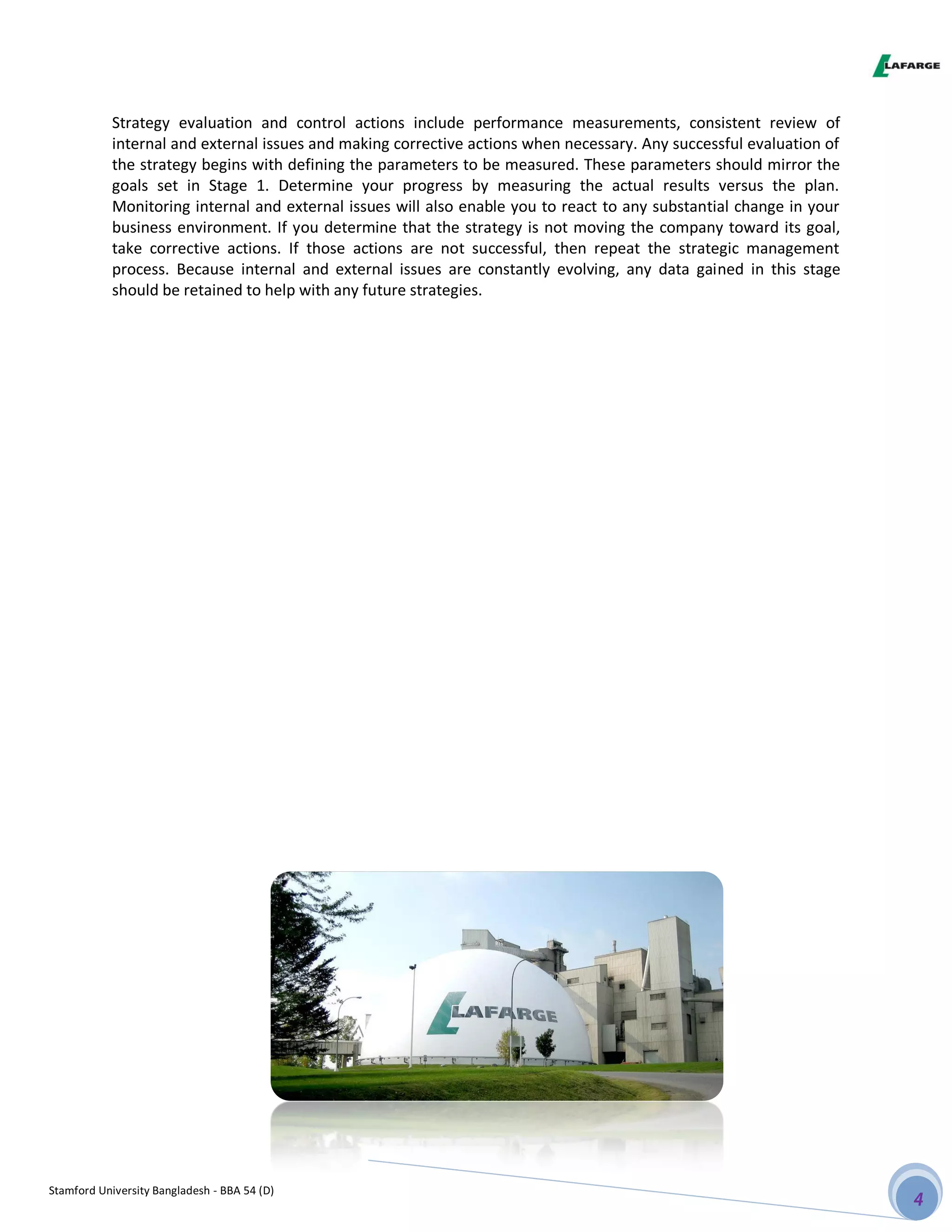 Lafarge internationa trade..niloy | PDF