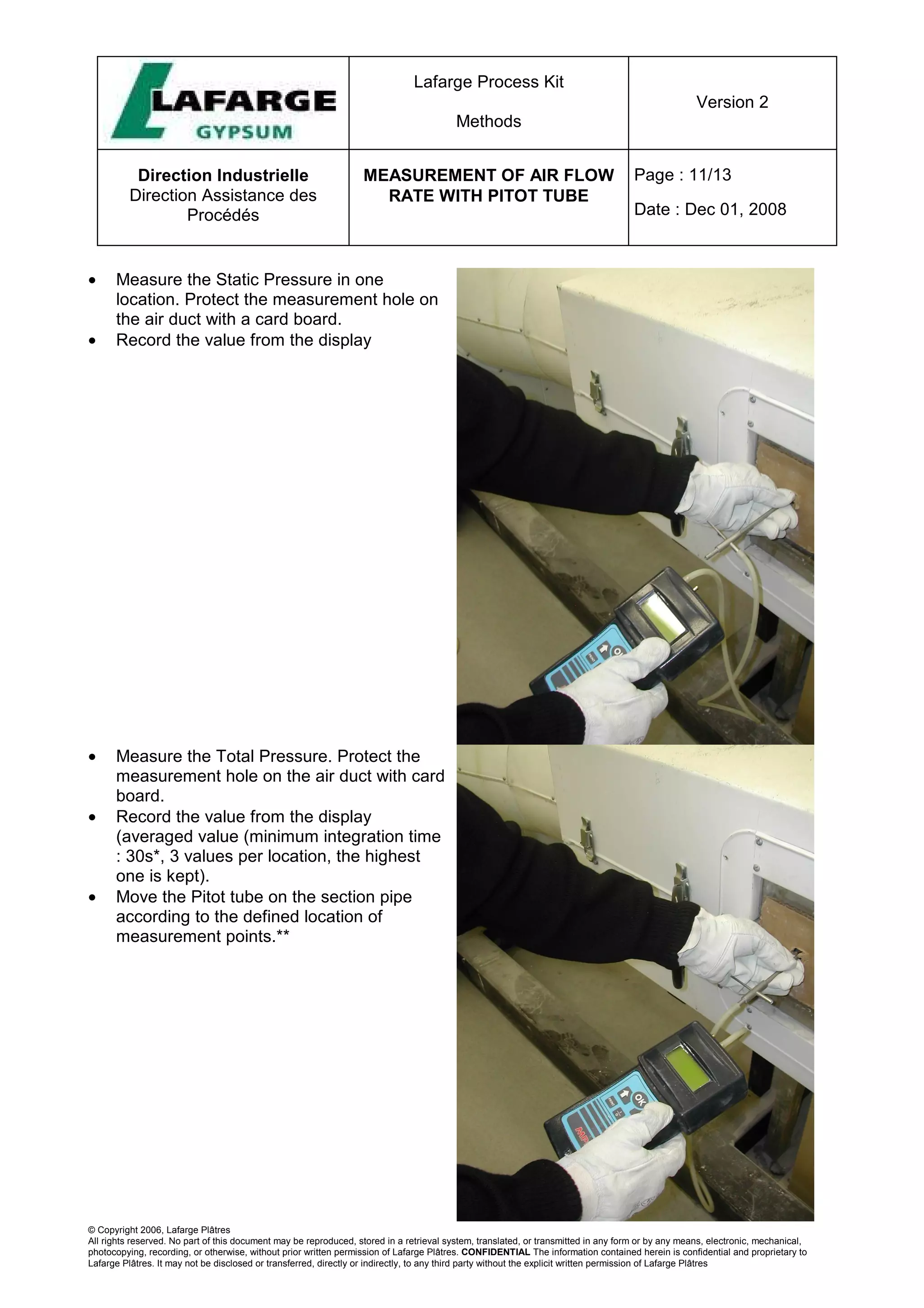 Lafarge Process Kit - Air flow rate - Pitot V2.pdf
