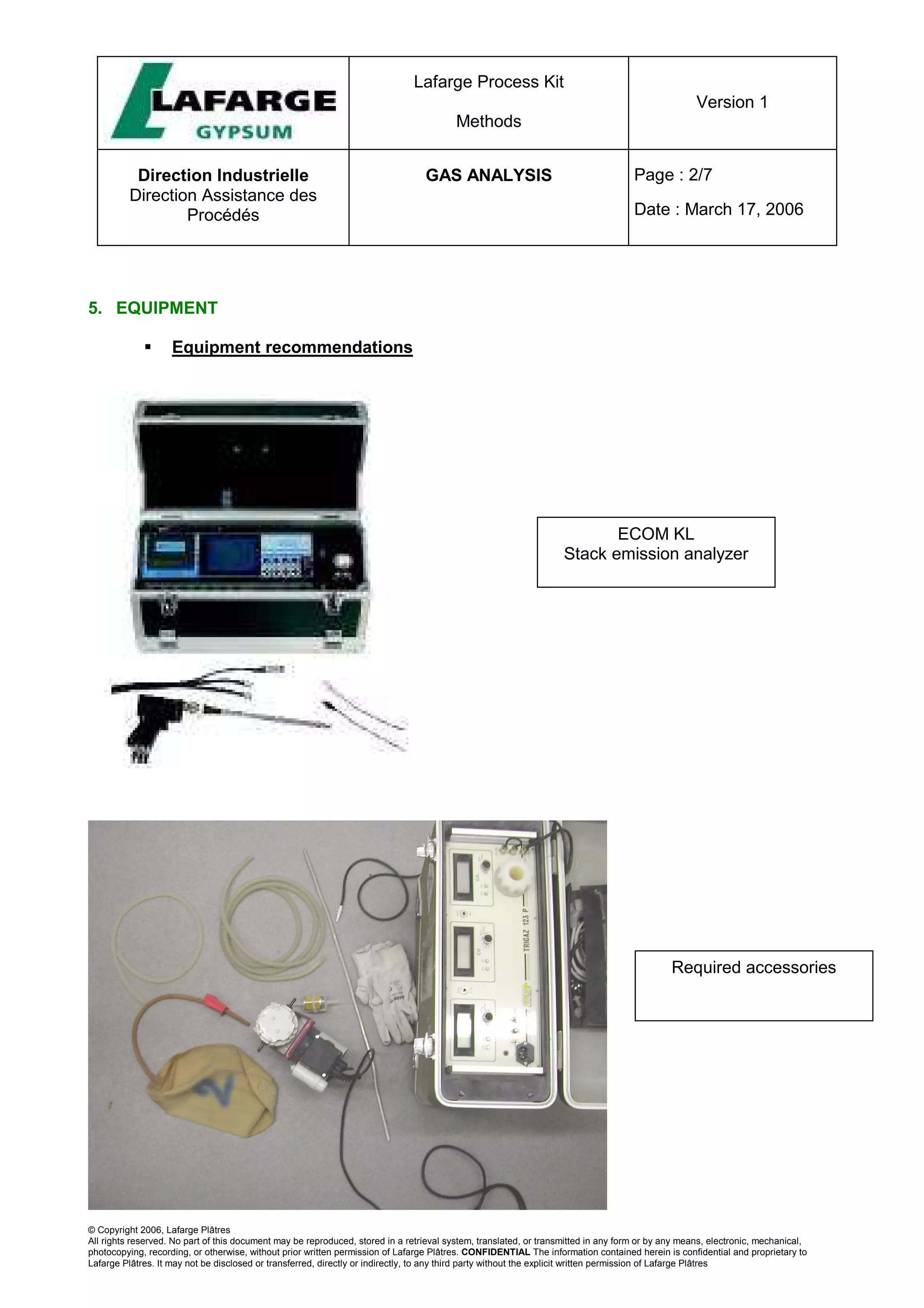 Lafarge Process Kit - Gas analysis.pdf