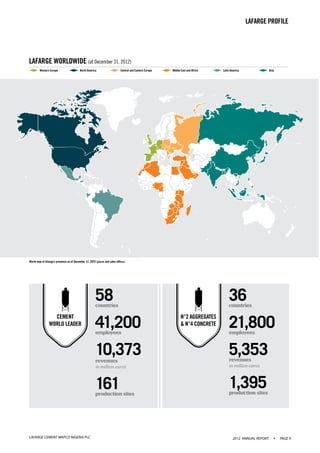 Lafarge WAPCo Annual Report 2012 | PDF