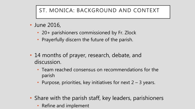 Diocese of Lafayette. Presentation 2: How Do We Promote and Enable ...