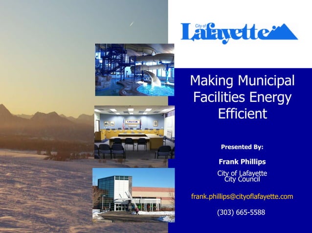 Lafayette Performance Contract Presentation For CML | PPT | Power and ...