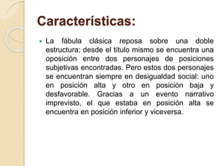 La fábula | PPTX