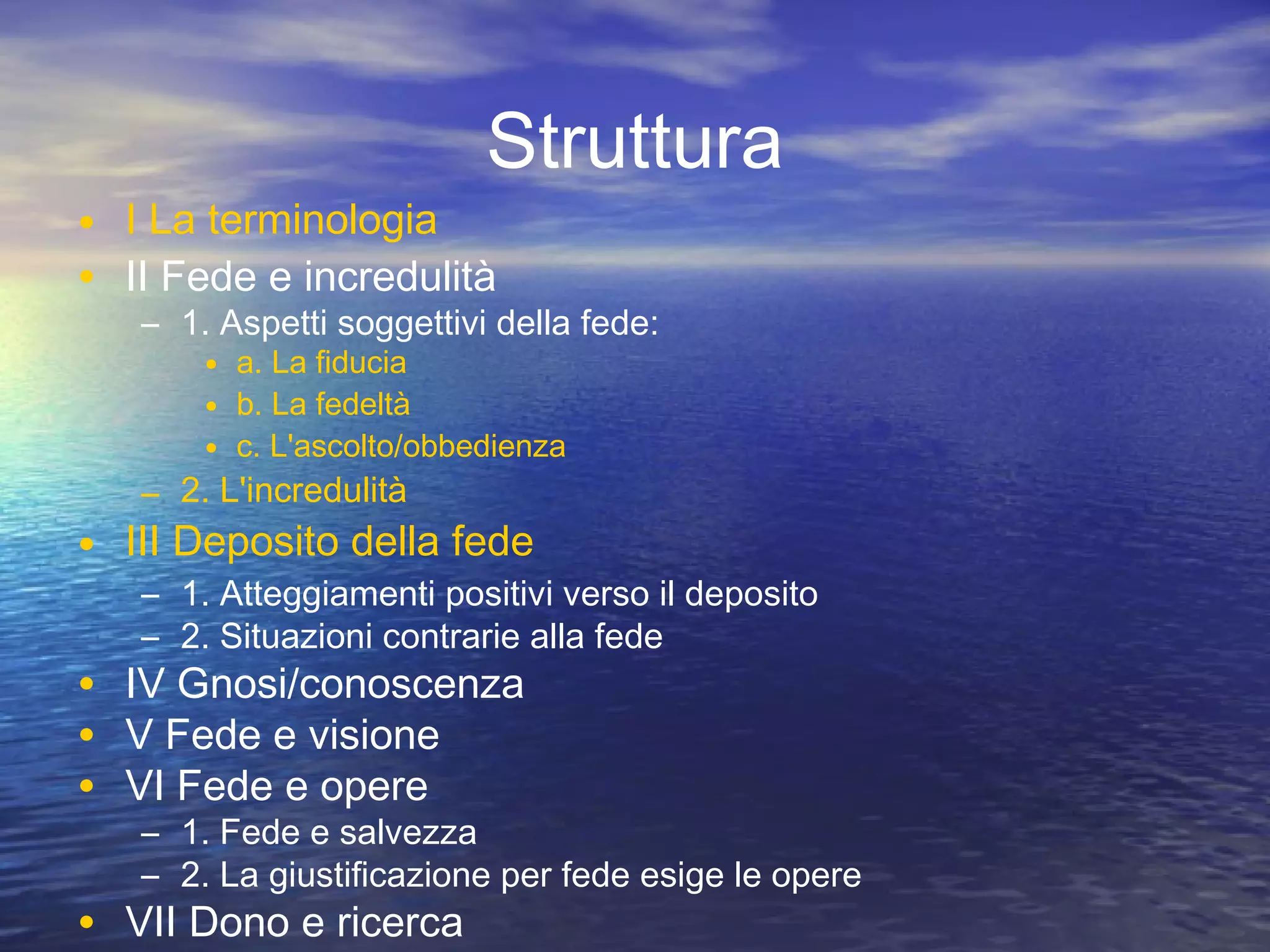 La Fede | PPT