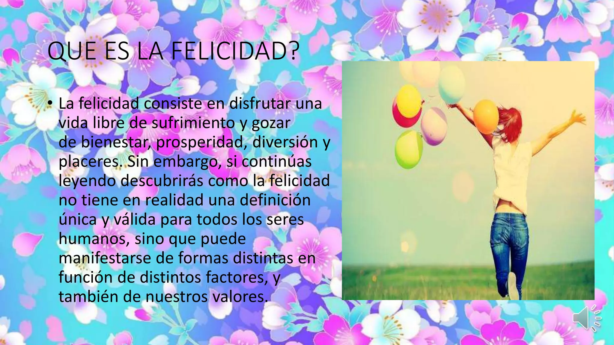 La felicidad | PPT