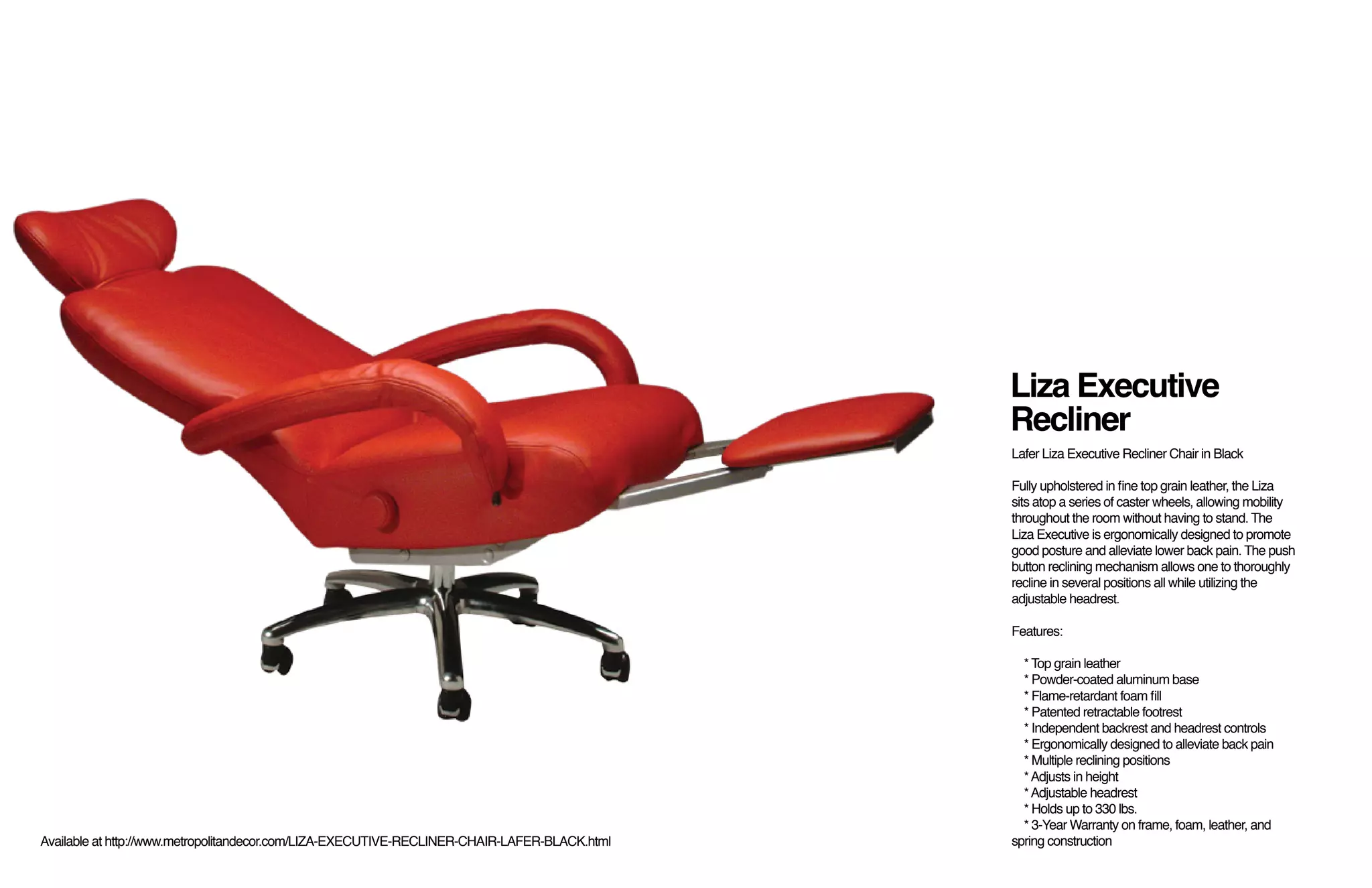 Lafer Recliners - MetropolitanDecor.com