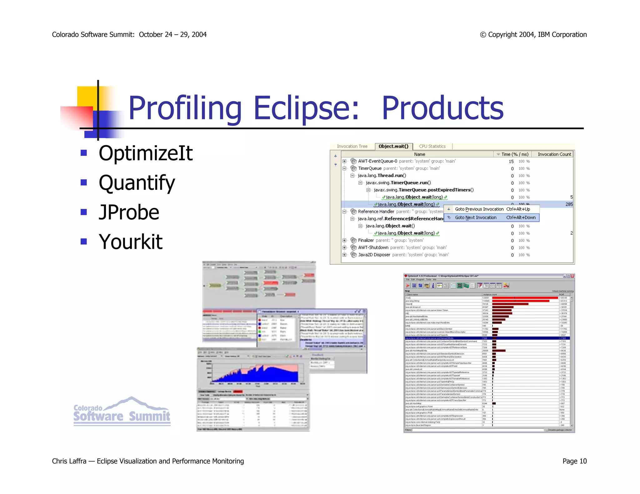 Eclipse Visualization and Performance Monitoring | PPT