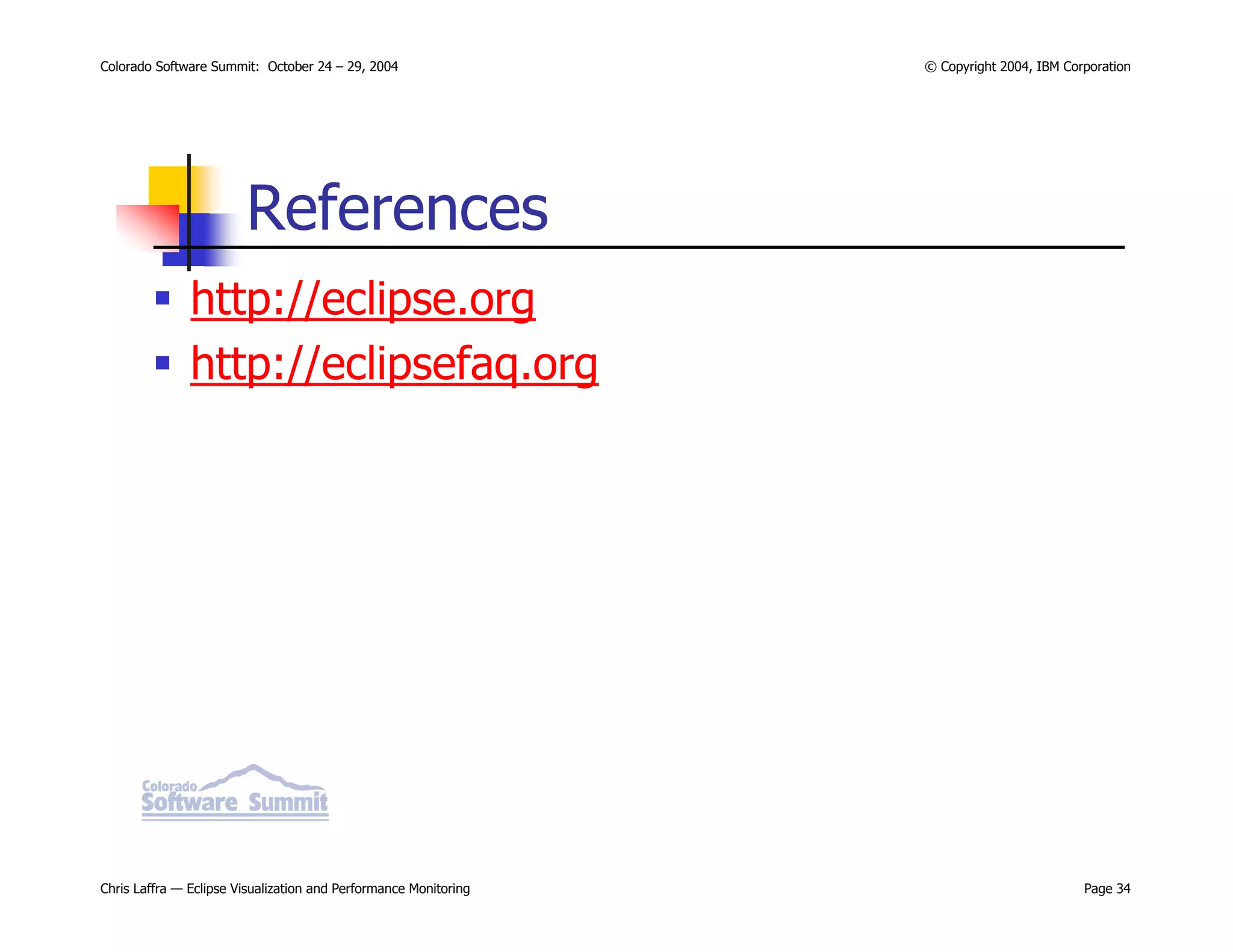 Eclipse Visualization and Performance Monitoring | PPT