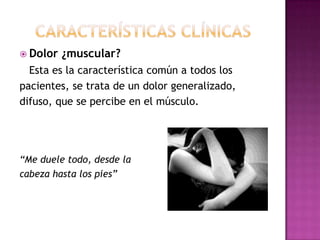 La fibromialgia, presentación | PPTX