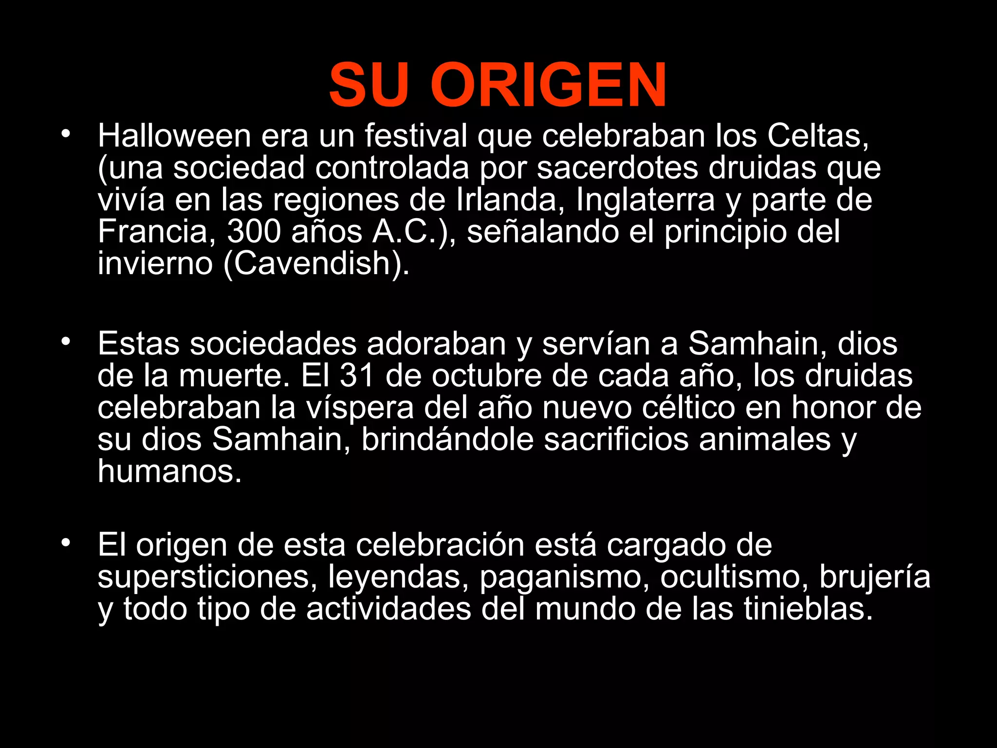 La fiesta de halowin | PPT | Descarga Gratuita