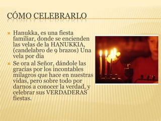 La fiesta de hanukkah! | PPTX