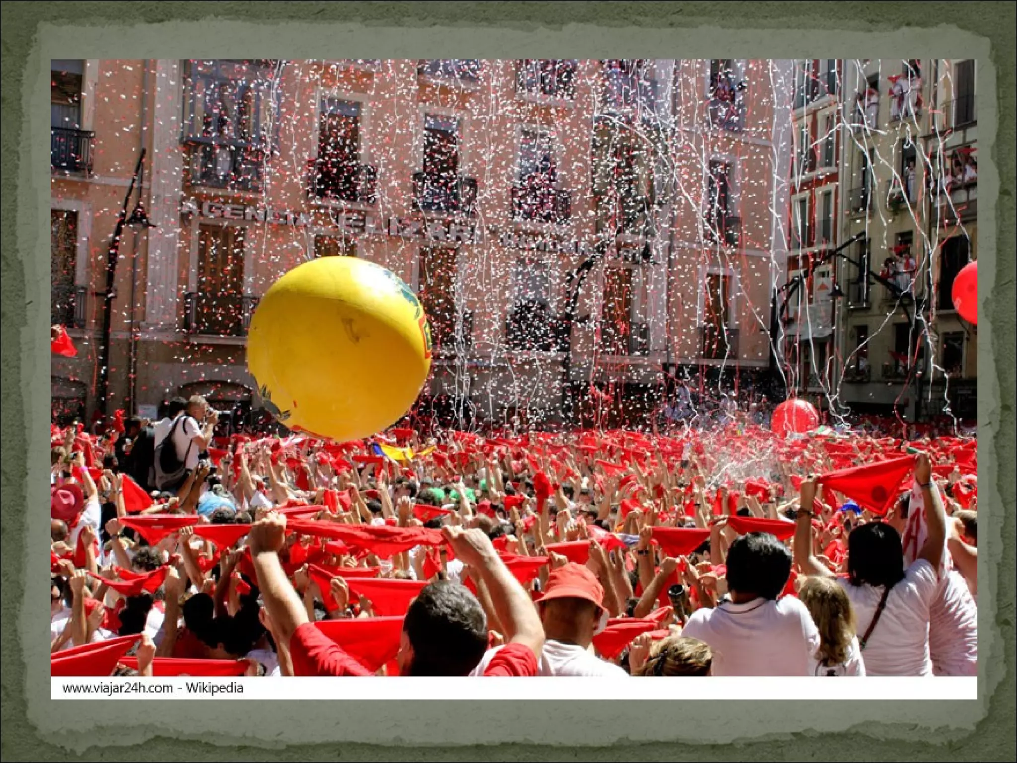 La fiesta de san fermín | PPT