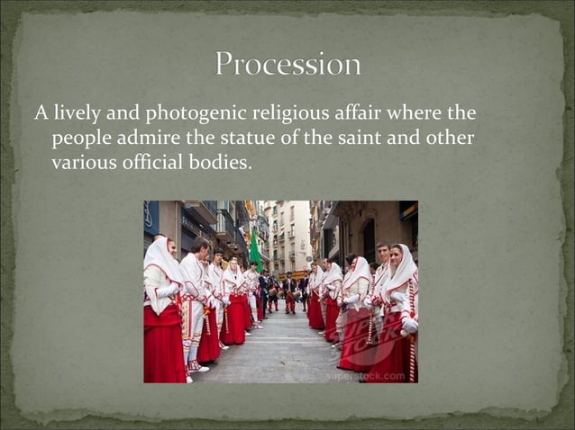 La fiesta de san fermín | PPT