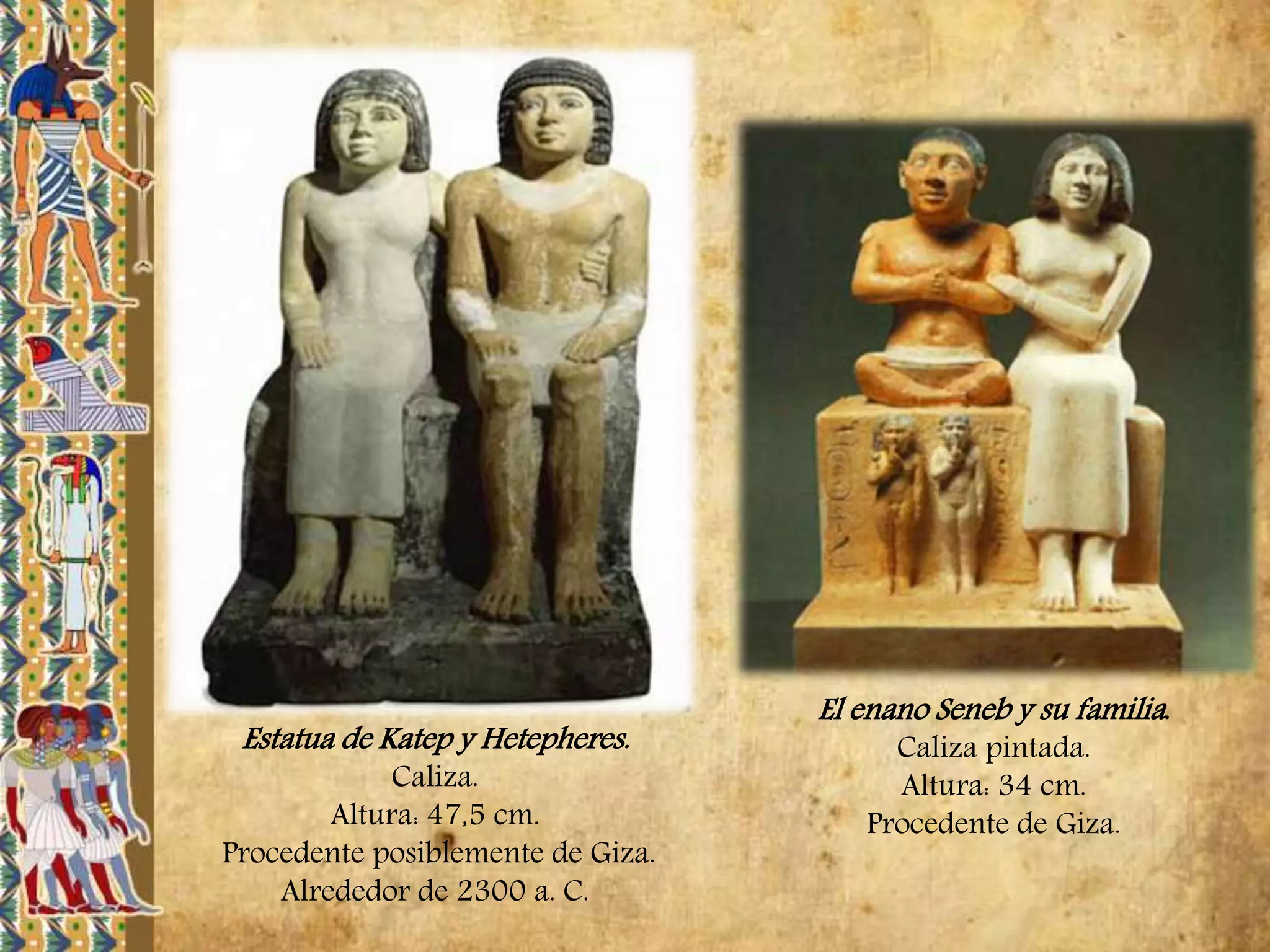 La figura humana en el arte del Antiguo Egipto | PPTX