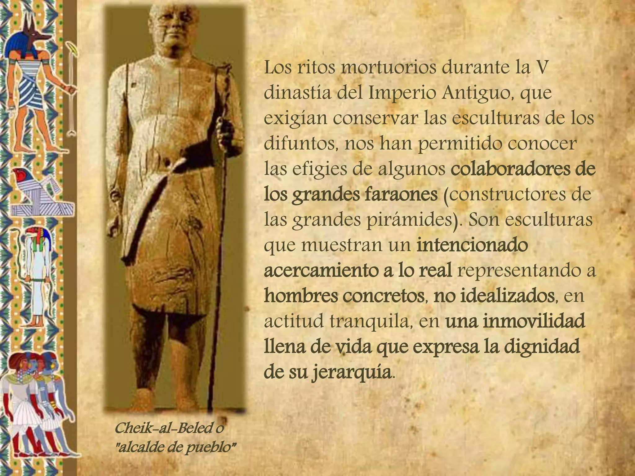 La figura humana en el arte del Antiguo Egipto | PPTX