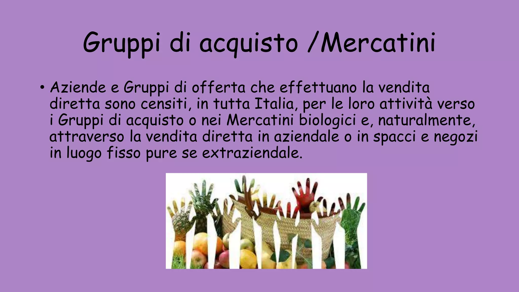 La filiera corta 2 | PPTX