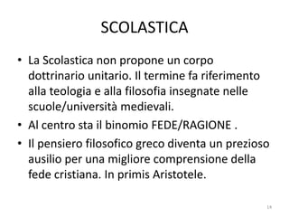 La filosofia cristiana | PPTX