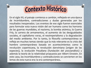 La filosofia de la edad contemporanea | PPTX