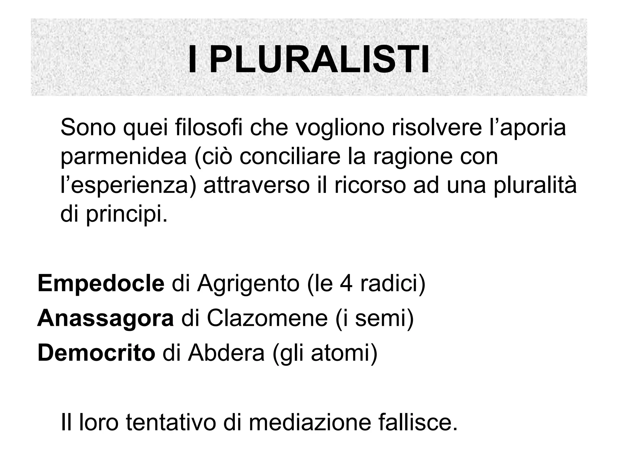 La filosofia della natura | PPT