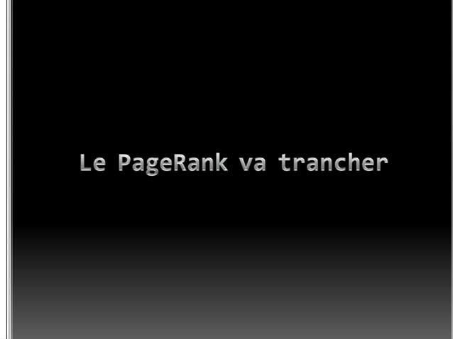 La fin est proche | PPTX