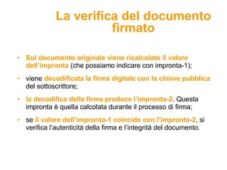 La Firma Digitale | PPT