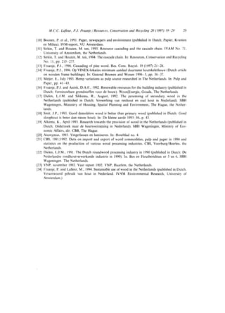 Lafleur & Fraanje (1997) Towards Sustainable Use of the Renewable ...