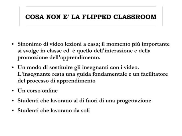 La flipped classroom | PPT