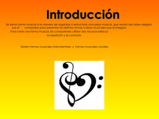 La forma musical | PPTX