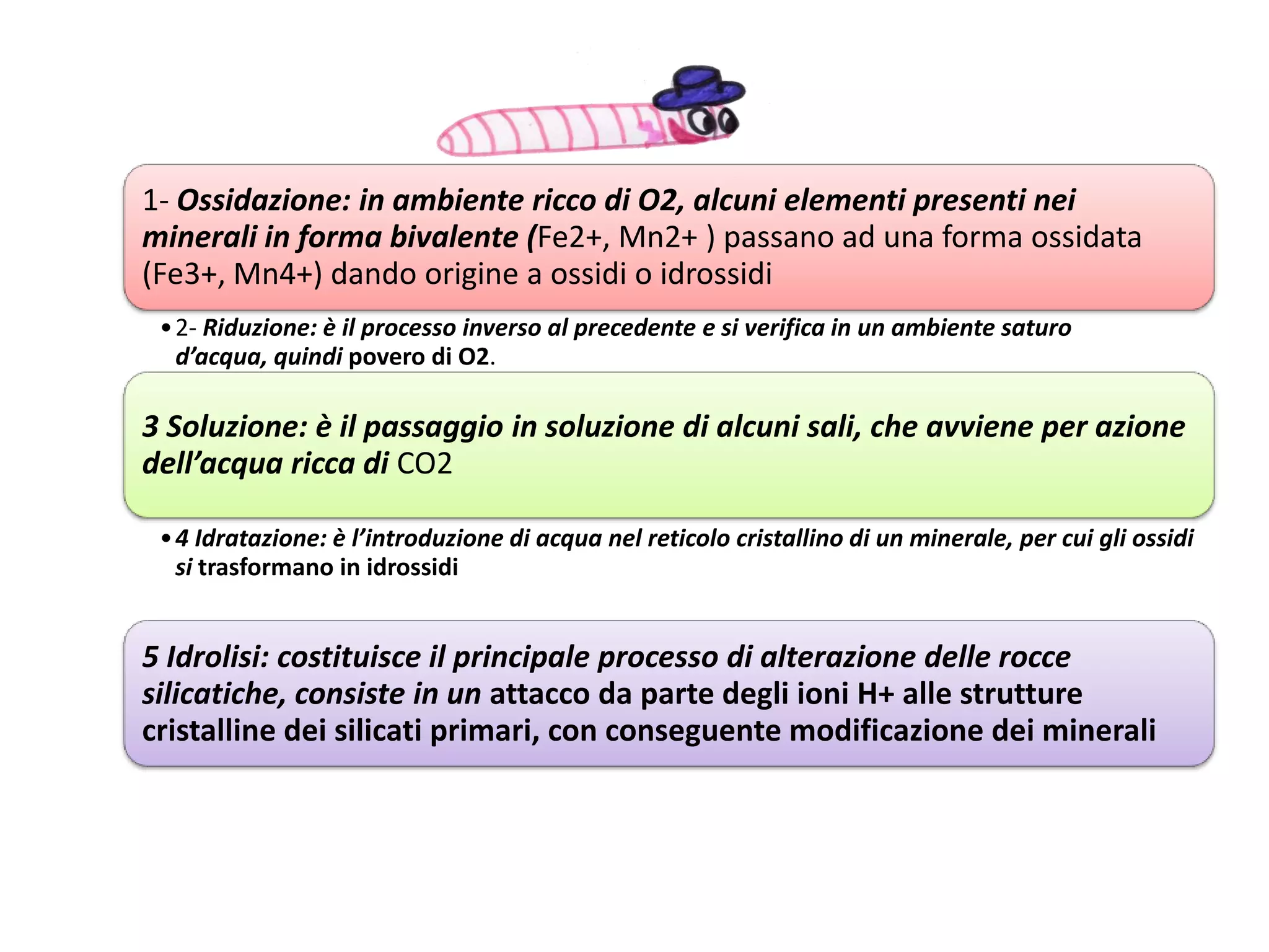 La formazione del suolo | PPTX