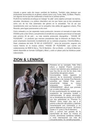 La formula pina records | DOCX