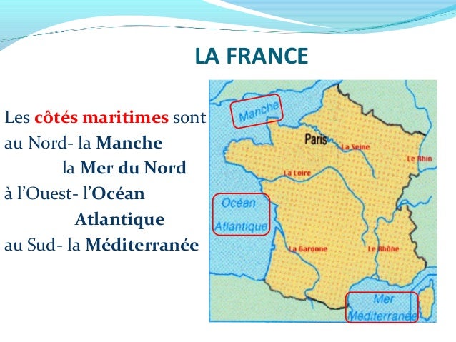 La France En Europe Gographie Mer Mditerrane Ocan