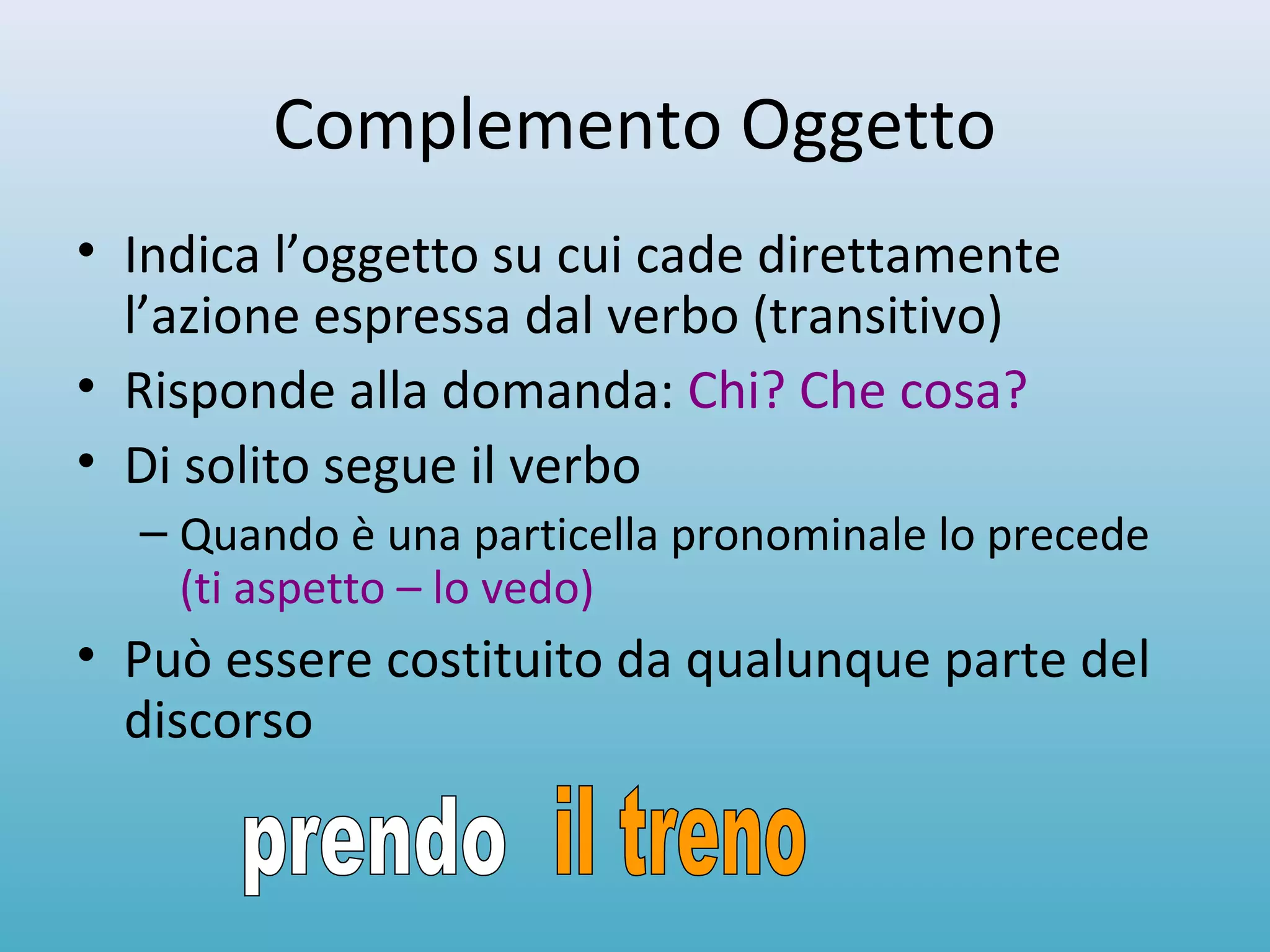 La frase semplice | PPT