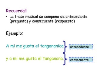 La Frase Musical Clase 2 | PPT