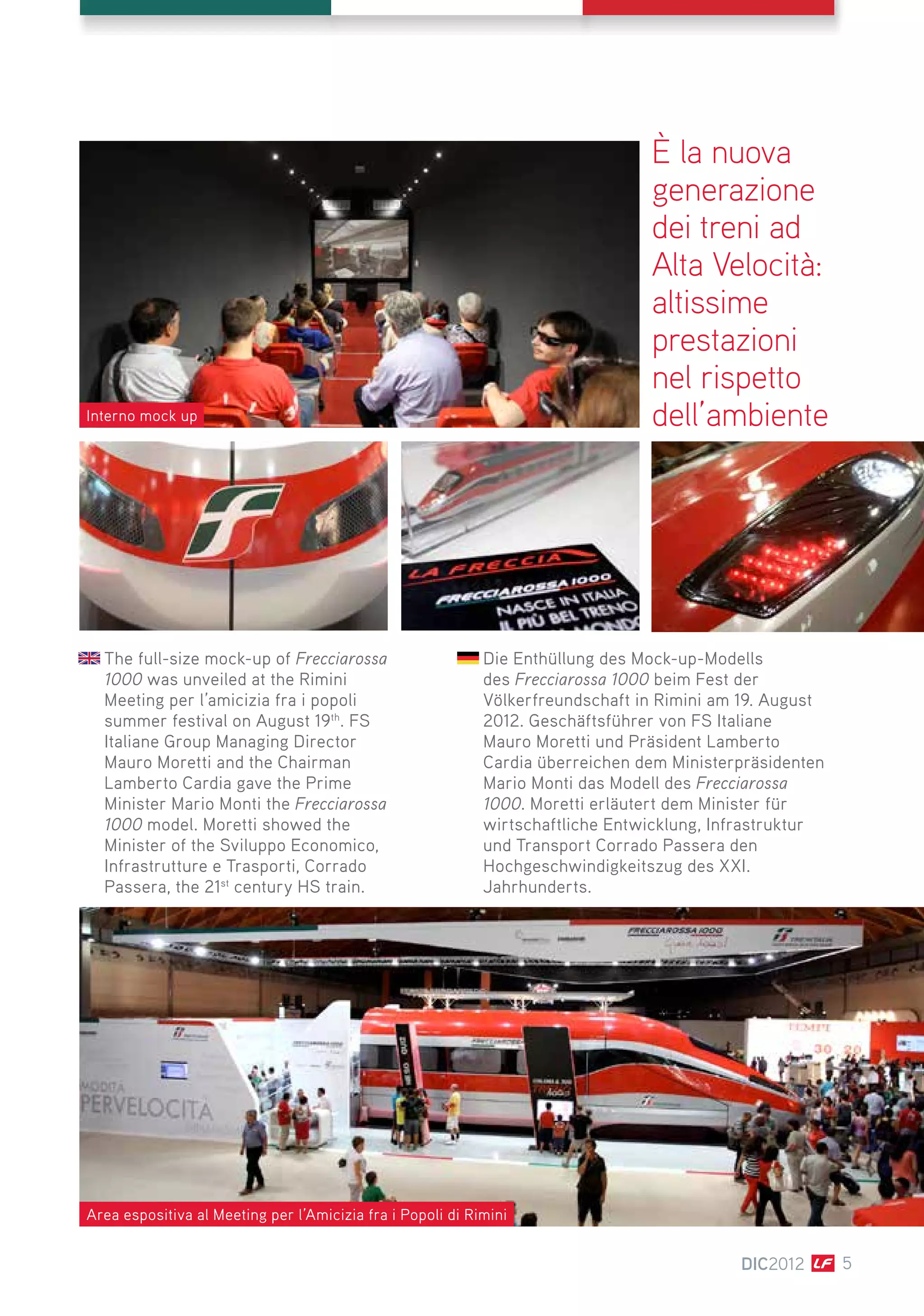 La Freccia - Speciale Frecciarossa 1000 | PDF