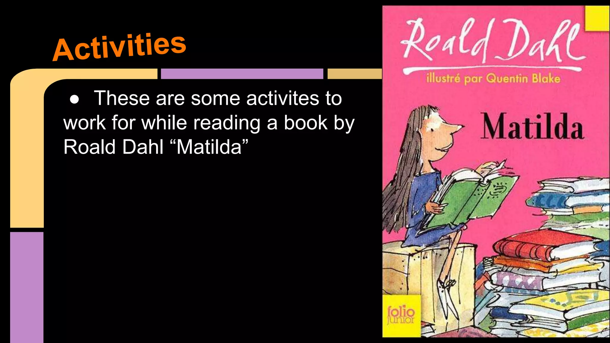 Matilda for kids | PPTX